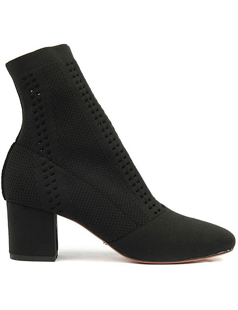 Midas Challow Black Knit Fabric | David Jones