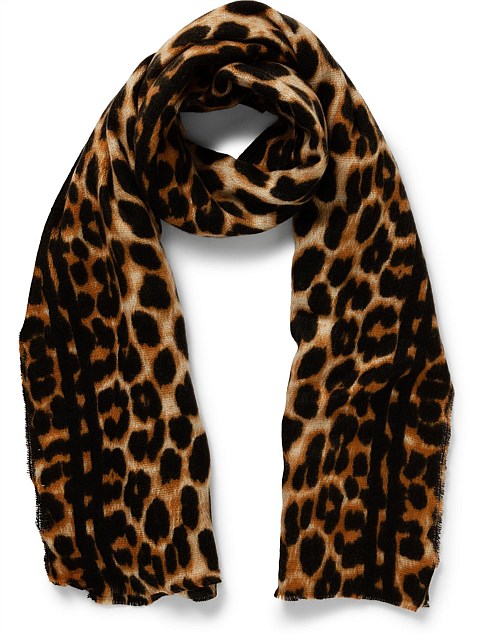 Gregory Ladner Leopard Print Wrap | David Jones