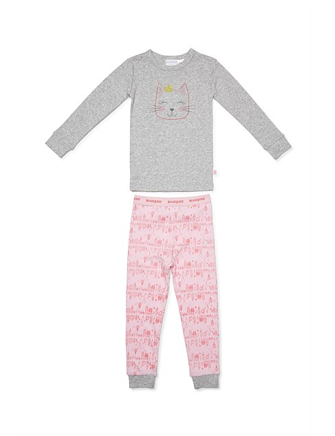 Marquise Princess Cat Pj Set | David Jones