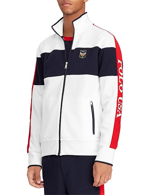 Polo Ralph Lauren Mens Long Sleeve Knit Double Knit Tech | David Jones