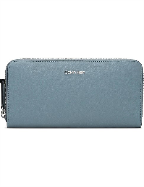 Calvin Klein Hayden Zip-round Wallet Twilight Blue | David Jones
