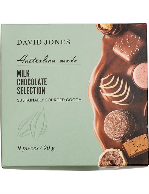 David Jones Milk Chocolate Selection 90g | David Jones
