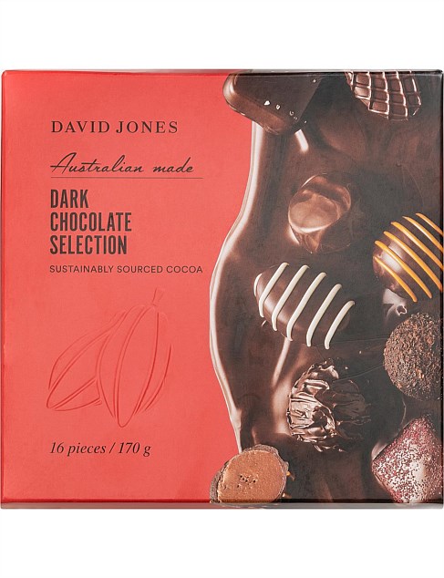 David Jones Dark Chocolate Selection 170g | David Jones