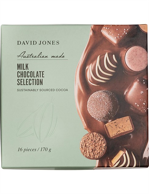 David Jones Milk Chocolate Selection 170g | David Jones