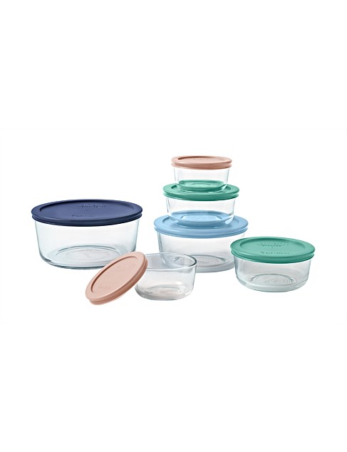 Pyrex Simply Store 6 Piece Round Container Set | David Jones