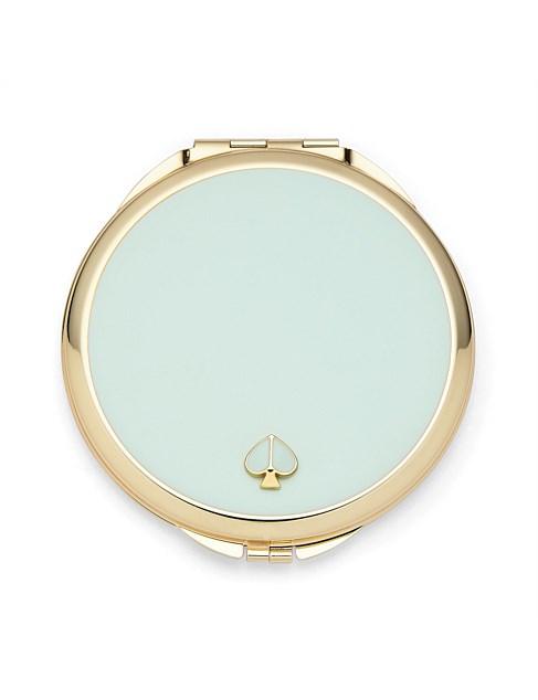 Kate Spade New York Spade Street Aqua Compact Mirror | David Jones