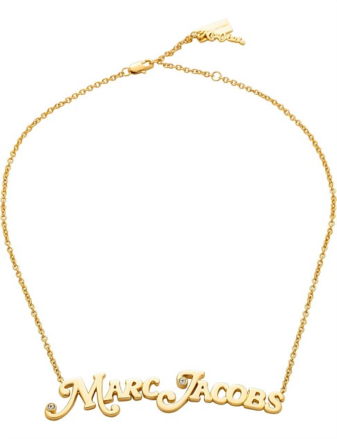 Marc Jacobs the Nameplate Mj Pendant | David Jones