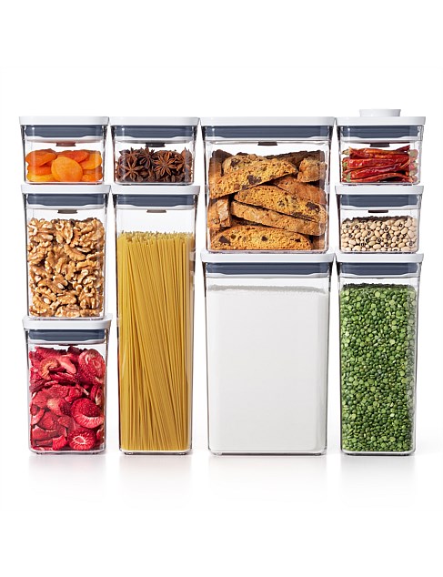 Oxo Oxo Pop 2.0 10 Piece Pop Container Set | David Jones