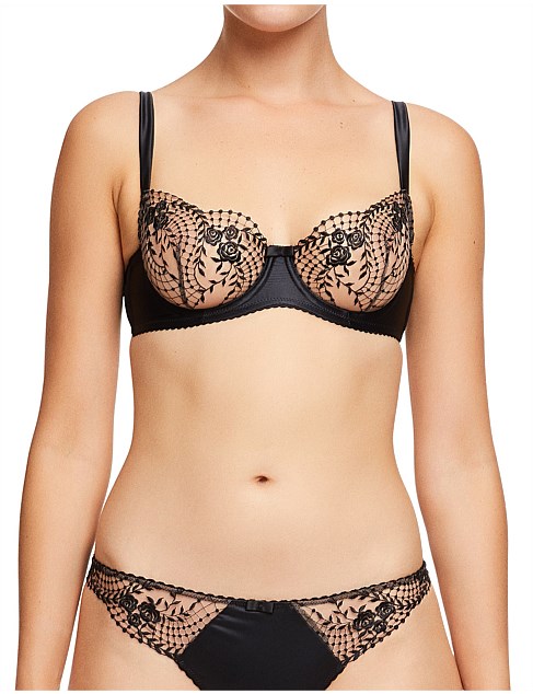 Dita Von Teese Julies Roses Underwire Bra | David Jones