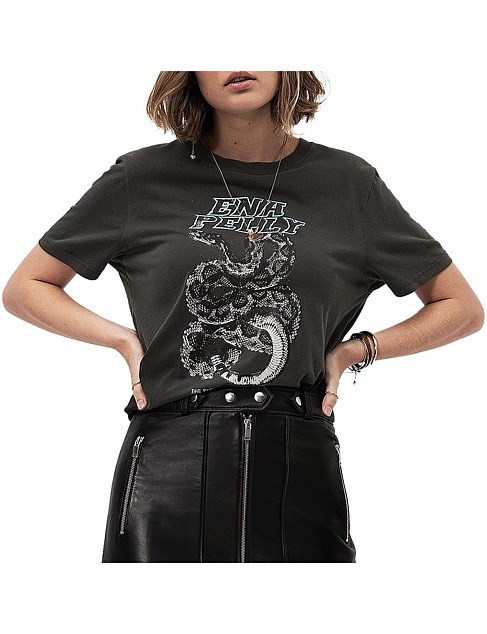 Ena Pelly Python Print Tee | David Jones