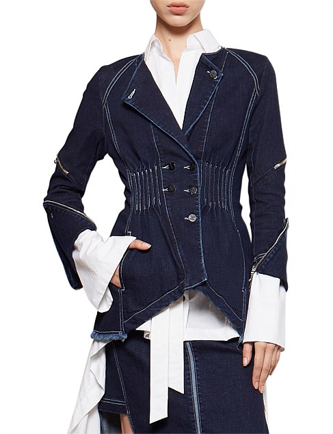 Kitx Offset Denim Jacket | David Jones