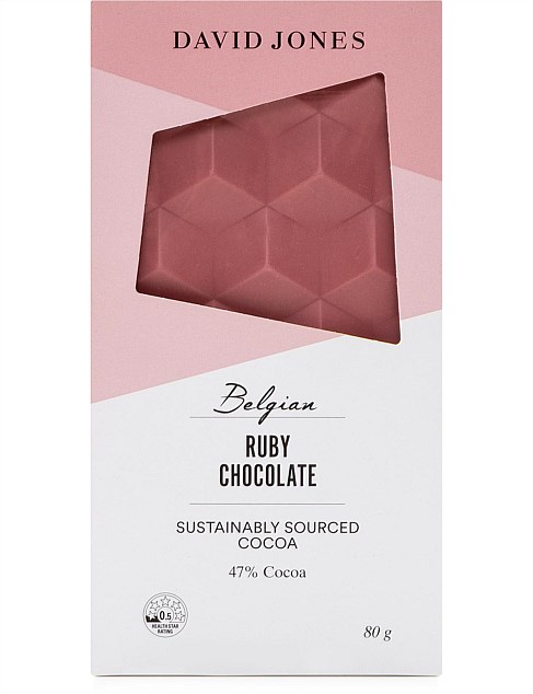 David Jones Ruby Chocolate 80g | David Jones
