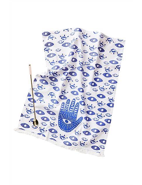Anthropologie Hamsa Dish Towel | David Jones