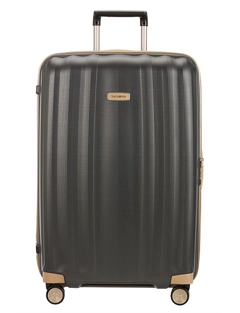 Samsonite Lite Cube Prime 82cm Large Suitcase Matte Graphite | David Jones