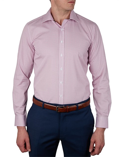 Slim Fit Dress Shirts | Men's Dress Shirts | David Jones - Pierce Print