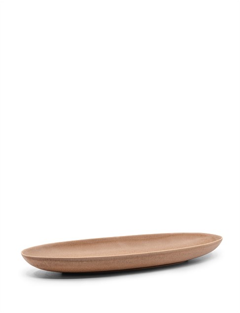 Salt & Pepper Pincho Platter Oval Camel 38x13cm | David Jones