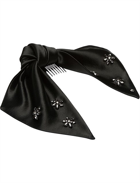 Mimco Lamella Hair Bow Comb | David Jones