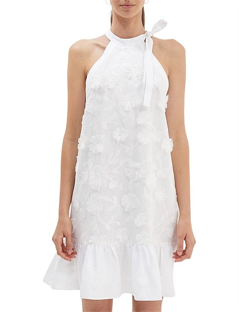 Saba Daisy Emb Mini Dress | David Jones