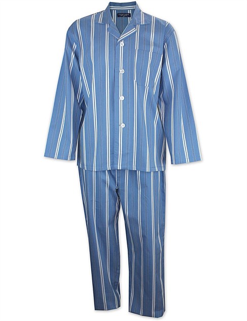 Contare Ls Satin Stripe Set | David Jones