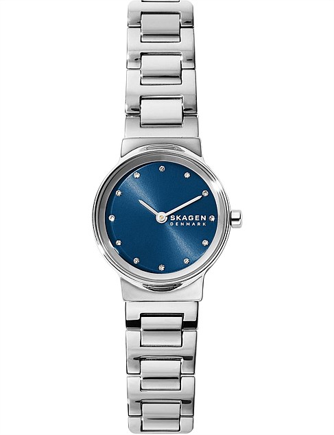 Skagen Freja Silver Analogue Watch | David Jones