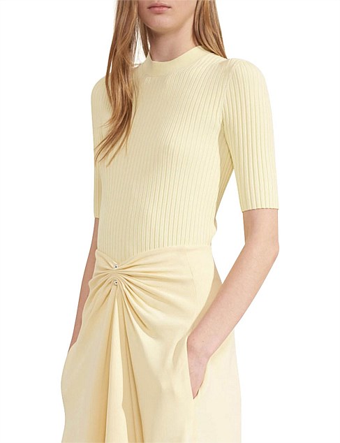 Dion Lee Stripe Rib Tee | David Jones