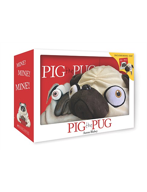 Scholastic Pig the Pug With Hat Boxed Set | David Jones
