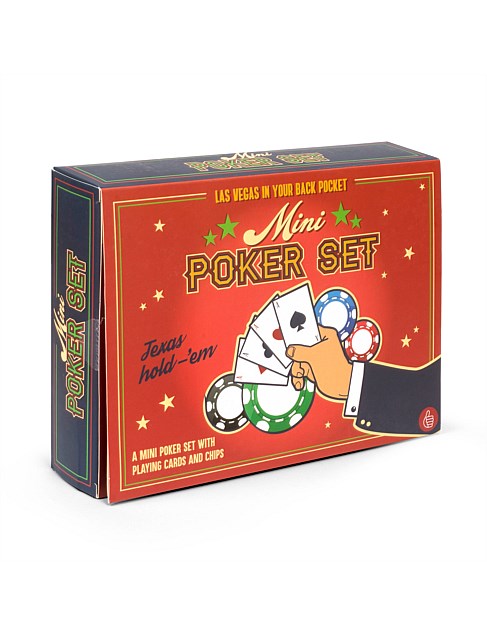 Thumbs Up Mini Poker Set | David Jones