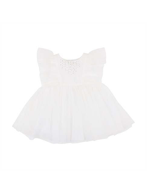 Fox & Finch Artist Diamonte Dress (3m-2y) | David Jones