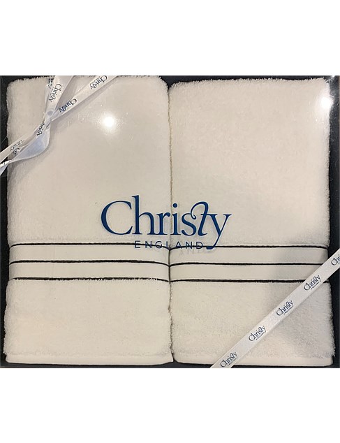 Christy's 2 Bath Towel Box Set | David Jones