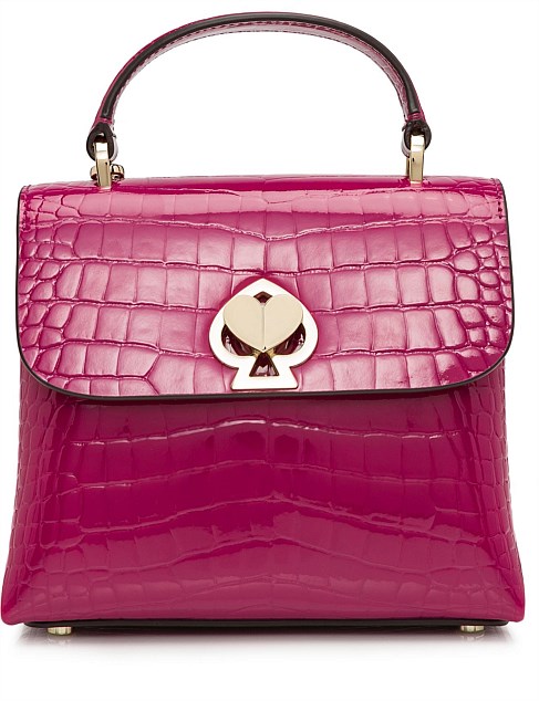 Kate Spade New York Romy Croc Embossed Mini Top Handle | David Jones