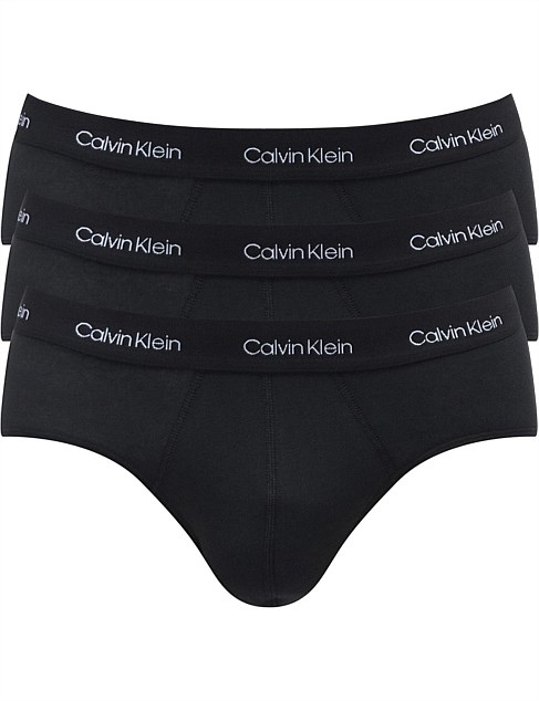Calvin Klein Ck Axis 3 Pack Hip Brief | David Jones