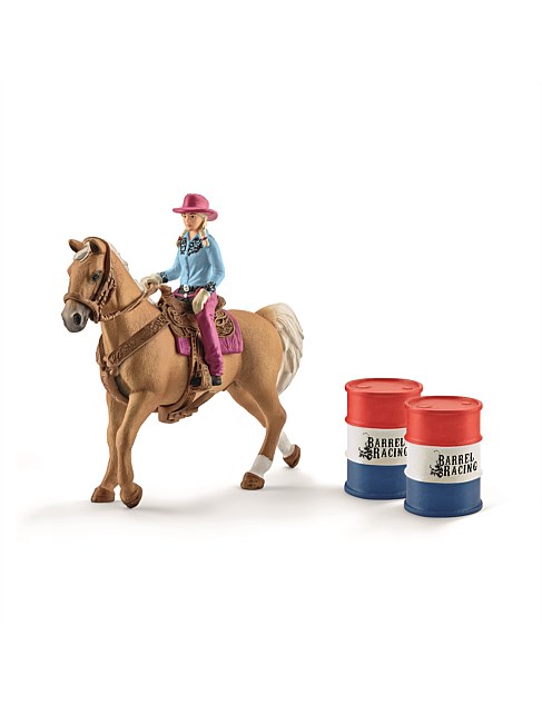 Schleich Schleich Barrel Racing With Cowgirl | David Jones