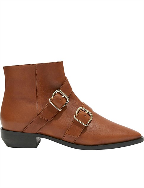 Country Road Candice Buckle Boot | David Jones