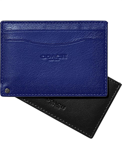 Men's Cardholders | Buy Cardholders Online | David Jones - SWIVEL CARD CASE