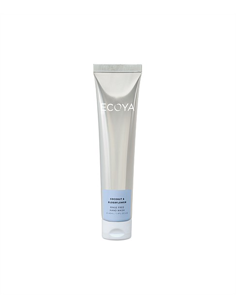 Ecoya Coconut & Elderflower Rinse Free Hand Wash 40ml | David Jones