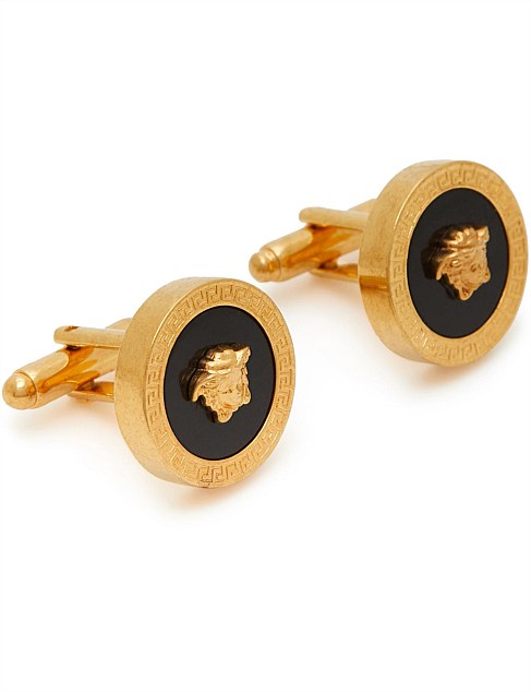 Versace Collection Cufflinks Metallo + Resina | David Jones