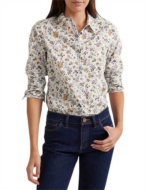 Sportscraft Becca Liberty Print Shirt | David Jones