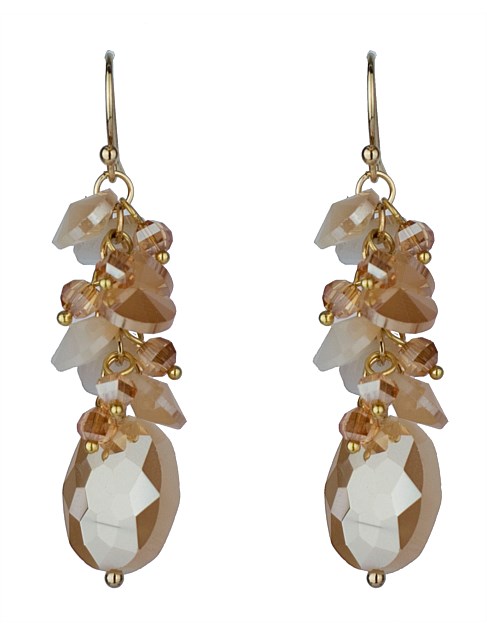 Gregory Ladner Multi Bead Drop Earring | David Jones
