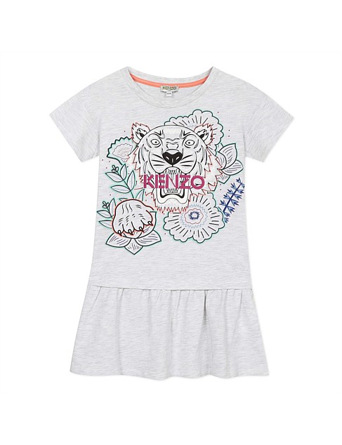 Kenzo Tiger Jg Dress (4-6 Years) | David Jones