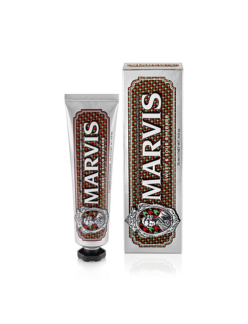 Marvis Marvis Toothpaste Sweet & Sour Rhubarb 75ml | David Jones