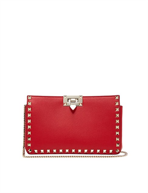 Valentino Rockstud Clutch | David Jones