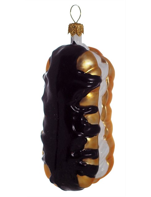 David Jones Chocolate éclair European Glass Ornament | David Jones