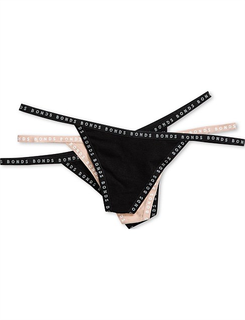 Bonds Hipster Mini Gee 3 Pack | David Jones