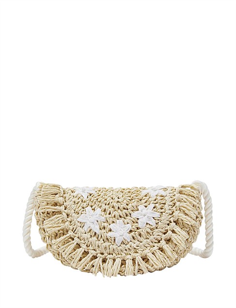 Country Road Straw Bag | David Jones