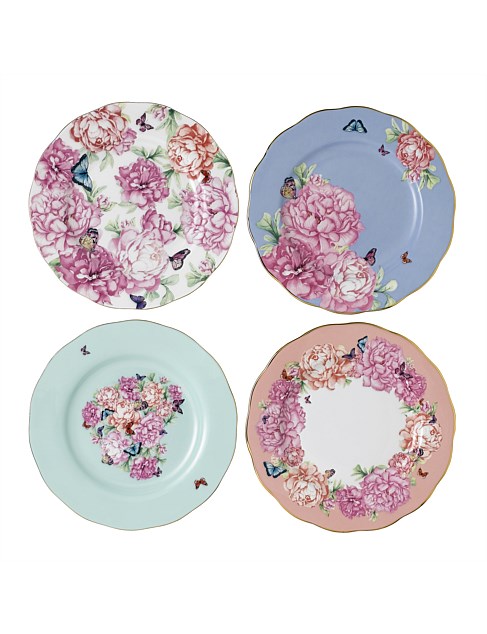 Royal Albert Miranda Kerr Friendship Plate Set Of 4 | David Jones