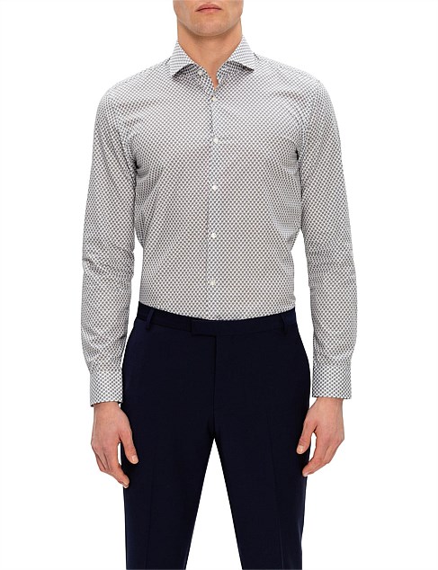 Hugo Ls Sc Kason Star Ctn Shirt | David Jones