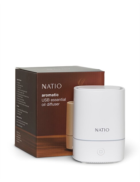 Natio Aromatic Usb Essential Electric Oil Diffuser | David Jones