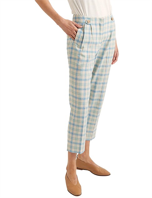 Sportscraft Karina Check Pant | David Jones