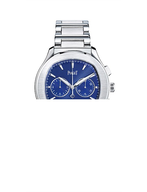 Piaget Polo Auto Chronograph Watch 42mm Steel Bracelet | David Jones