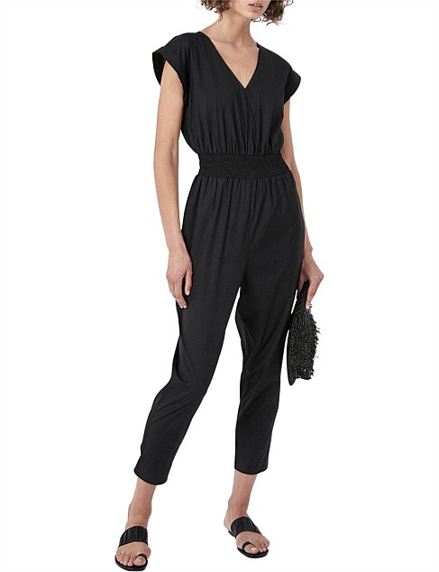 Witchery Sleeve Detail Jumpsuit | David Jones